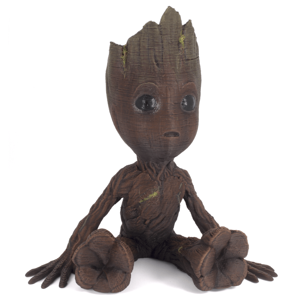 He is Groot (Painting a 3D Printed Groot step-by step) - FauxHammer