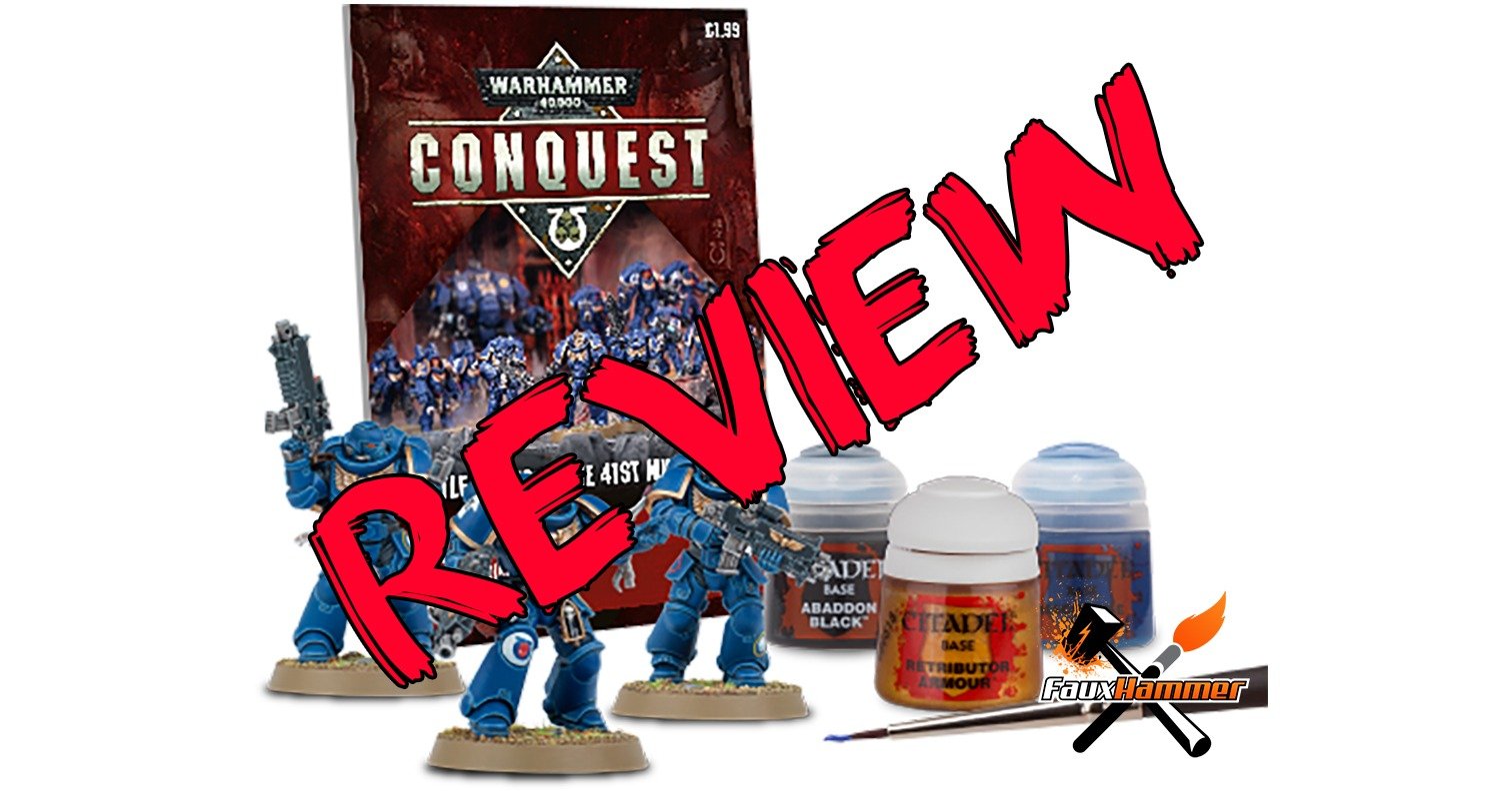 Warhammer Conquest Magazine Review - Issue 01 - FauxHammer