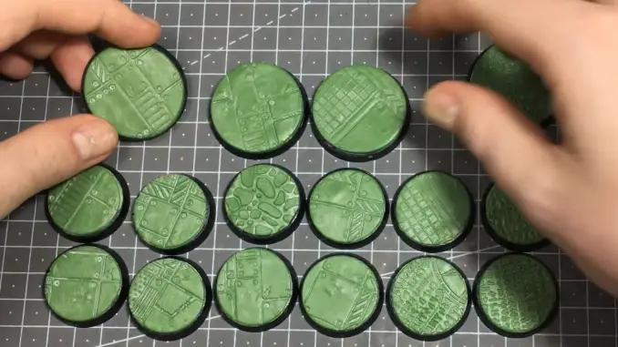 How to Make Scenic Bases with Green Stuff World Rollers - FauxHammer